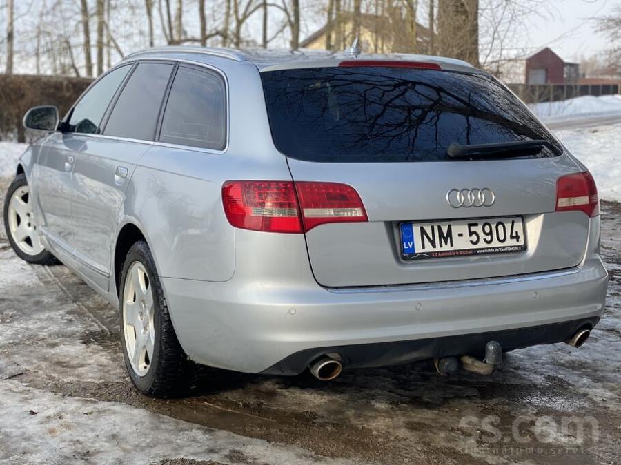 Grey Audi A6 2009 in Dobele, with an engine capacity of 3.00 L and mileage of 0 thousand km for 6200 €, photo 5 on AUTOMOTO.COM.LV