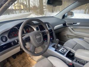 Grey Audi A6 2009 in Dobele, with an engine capacity of 3.00 L and mileage of 0 thousand km for 6200 €, photo 6 on AUTOMOTO.COM.LV