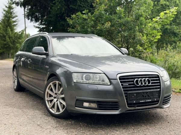 Grey Audi A6 2009 in Utena, with an engine capacity of 2.97 L and mileage of 343 thousand km for 4350 €, photo 1 on AUTOMOTO.COM.LV