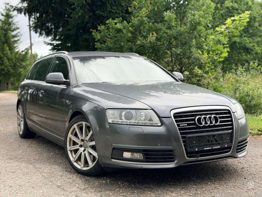 Grey Audi A6 2009 in Utena, with an engine capacity of 2.97 L and mileage of 343 thousand km for 4350 €, photo 3 on AUTOMOTO.COM.LV