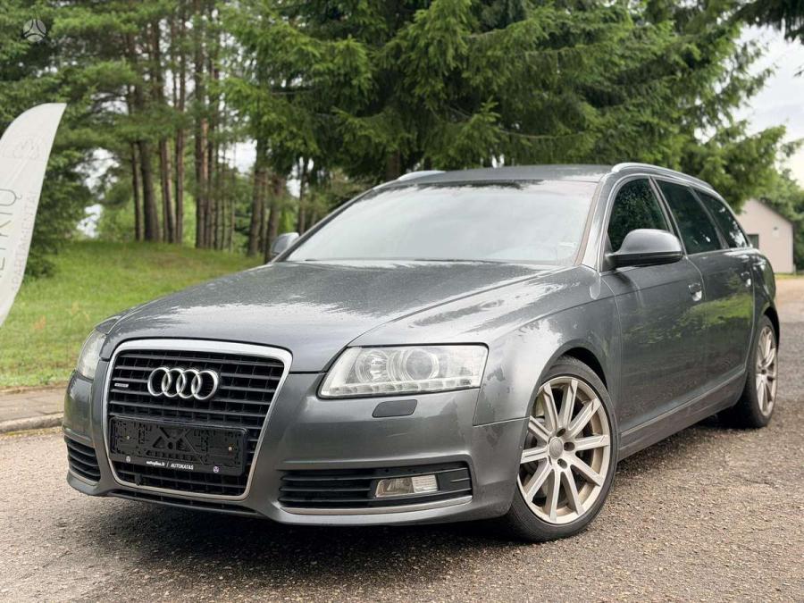 Grey Audi A6 2009 in Utena, with an engine capacity of 2.97 L and mileage of 343 thousand km for 4350 €, photo 4 on AUTOMOTO.COM.LV