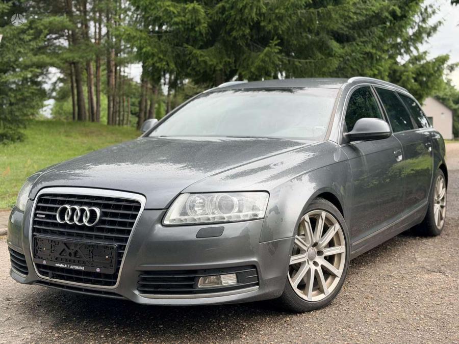 Grey Audi A6 2009 in Utena, with an engine capacity of 2.97 L and mileage of 343 thousand km for 4350 €, photo 5 on AUTOMOTO.COM.LV