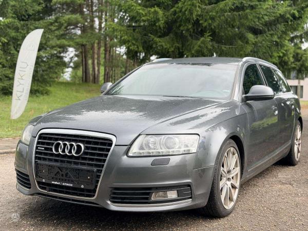 Grey Audi A6 2009 in Utena, with an engine capacity of 2.97 L and mileage of 343 thousand km for 4350 €, photo 6 on AUTOMOTO.COM.LV