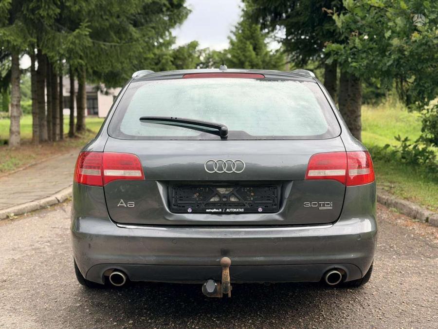 Grey Audi A6 2009 in Utena, with an engine capacity of 2.97 L and mileage of 343 thousand km for 4350 €, photo 10 on AUTOMOTO.COM.LV