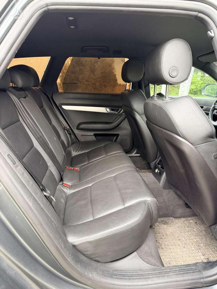 Grey Audi A6 2009 in Utena, with an engine capacity of 2.97 L and mileage of 343 thousand km for 4350 €, photo 19 on AUTOMOTO.COM.LV
