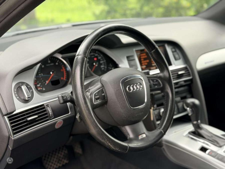 Grey Audi A6 2009 in Utena, with an engine capacity of 2.97 L and mileage of 343 thousand km for 4350 €, photo 23 on AUTOMOTO.COM.LV