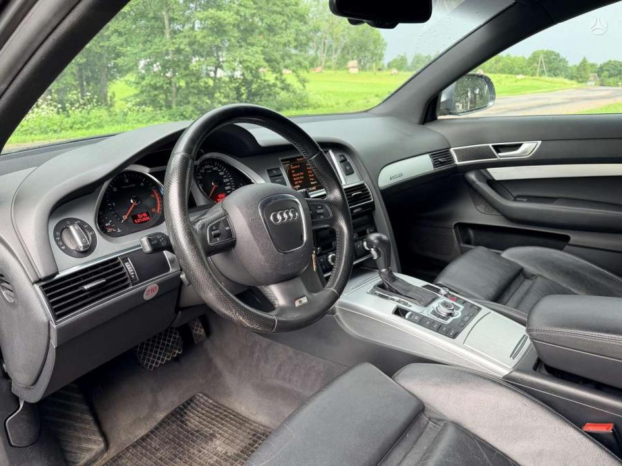 Grey Audi A6 2009 in Utena, with an engine capacity of 2.97 L and mileage of 343 thousand km for 4350 €, photo 28 on AUTOMOTO.COM.LV