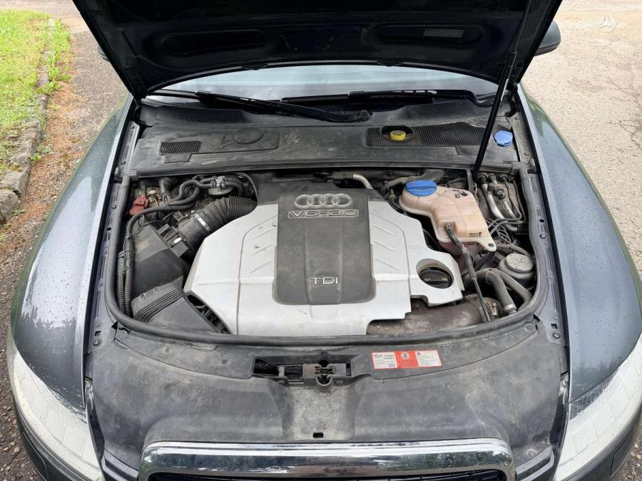 Grey Audi A6 2009 in Utena, with an engine capacity of 2.97 L and mileage of 343 thousand km for 4350 €, photo 32 on AUTOMOTO.COM.LV