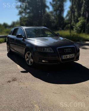 Серый Ауди А6 2009 в Юрмала, объемом двигателя 2.70 л и пробегом 316 тыс. км за 3500 €, фото  на AUTOMOTO.COM.LV