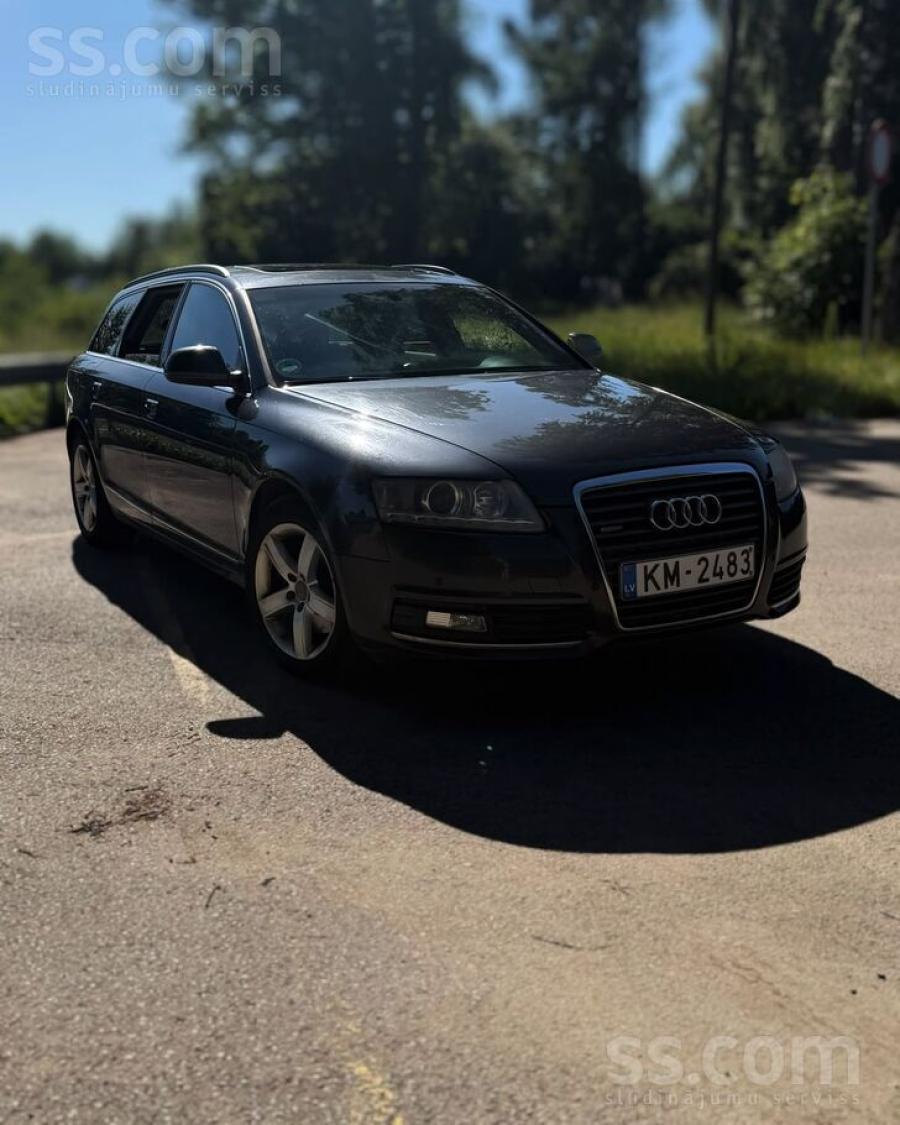 Grey Audi A6 2009 in Jurmala, with an engine capacity of 2.70 L and mileage of 316 thousand km for 3500 €, photo 1 on AUTOMOTO.COM.LV