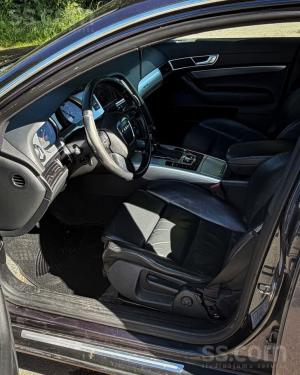 Grey Audi A6 2009 in Jurmala, with an engine capacity of 2.70 L and mileage of 316 thousand km for 3500 €, photo 5 on AUTOMOTO.COM.LV