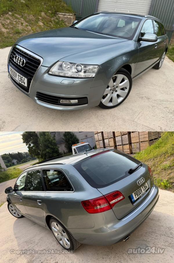 Grey Audi A6 2009 in Viljandi, with an engine capacity of 3.00 L and mileage of 324 thousand km for 7190 €, photo 5 on AUTOMOTO.COM.LV