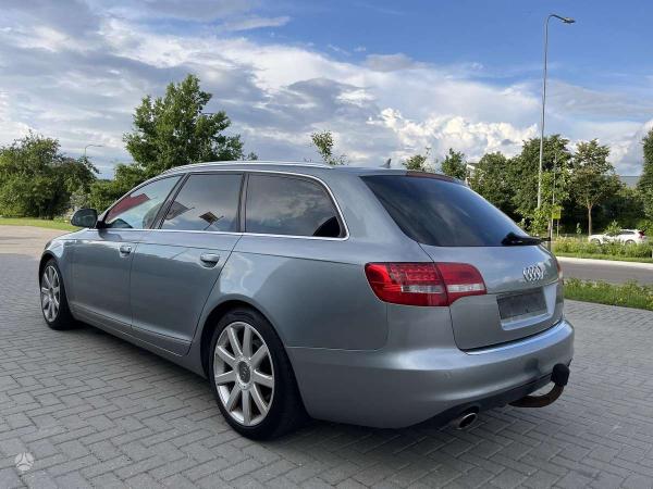 Pelēks Audi A6 2009 Viļņa, ar dzinēja tilpumu 2.70 L un nobraukumu 285 tūkst. km par 3999 €, foto 3 vietnē AUTOMOTO.COM.LV