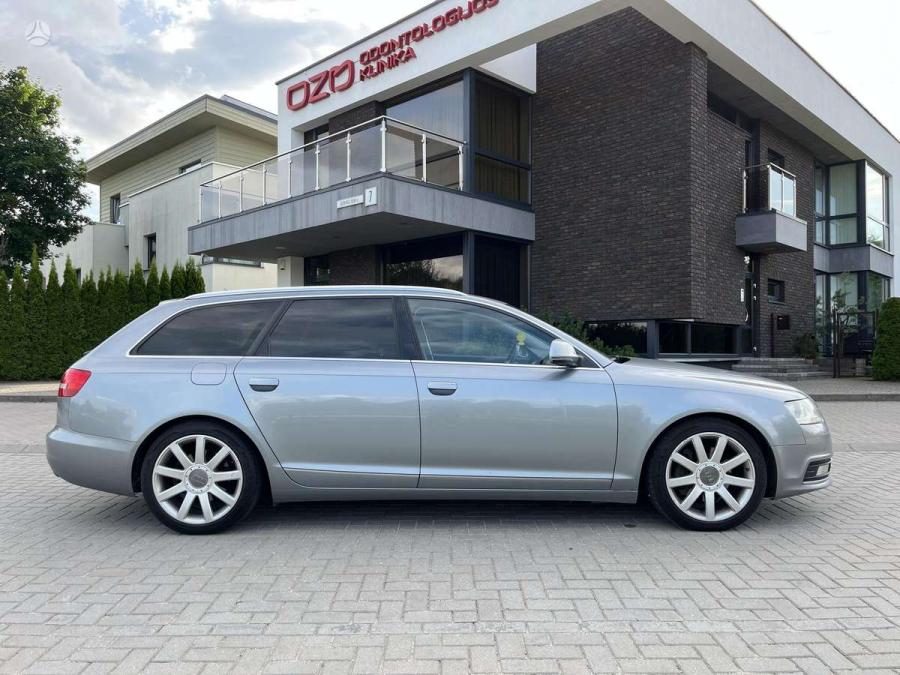Pelēks Audi A6 2009 Viļņa, ar dzinēja tilpumu 2.70 L un nobraukumu 285 tūkst. km par 3999 €, foto 6 vietnē AUTOMOTO.COM.LV