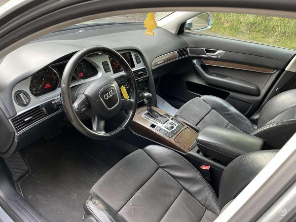 Pelēks Audi A6 2009 Viļņa, ar dzinēja tilpumu 2.70 L un nobraukumu 285 tūkst. km par 3999 €, foto 7 vietnē AUTOMOTO.COM.LV