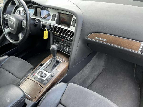 Pelēks Audi A6 2009 Viļņa, ar dzinēja tilpumu 2.70 L un nobraukumu 285 tūkst. km par 3999 €, foto 9 vietnē AUTOMOTO.COM.LV