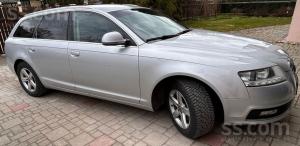Grey Audi A6 2009 in Jelgava, with an engine capacity of 2.70 L and mileage of 424 thousand km for 4000 €, photo 3 on AUTOMOTO.COM.LV