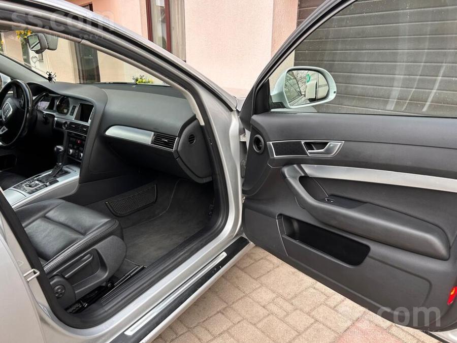 Grey Audi A6 2009 in Jelgava, with an engine capacity of 2.70 L and mileage of 424 thousand km for 4000 €, photo 7 on AUTOMOTO.COM.LV