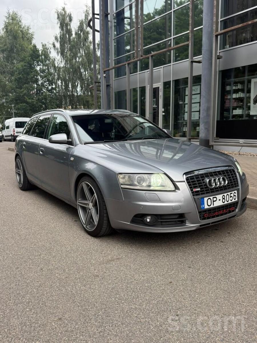 Grey Audi A6 2009 in Riga, with an engine capacity of 3.00 L and mileage of 0 thousand km for 4200 €, photo 1 on AUTOMOTO.COM.LV