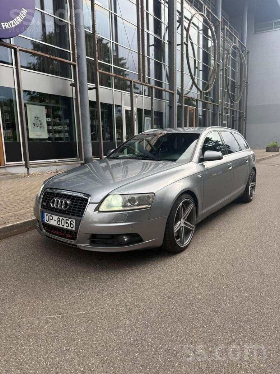 Grey Audi A6 2009 in Riga, with an engine capacity of 3.00 L and mileage of 0 thousand km for 4200 €, photo 3 on AUTOMOTO.COM.LV