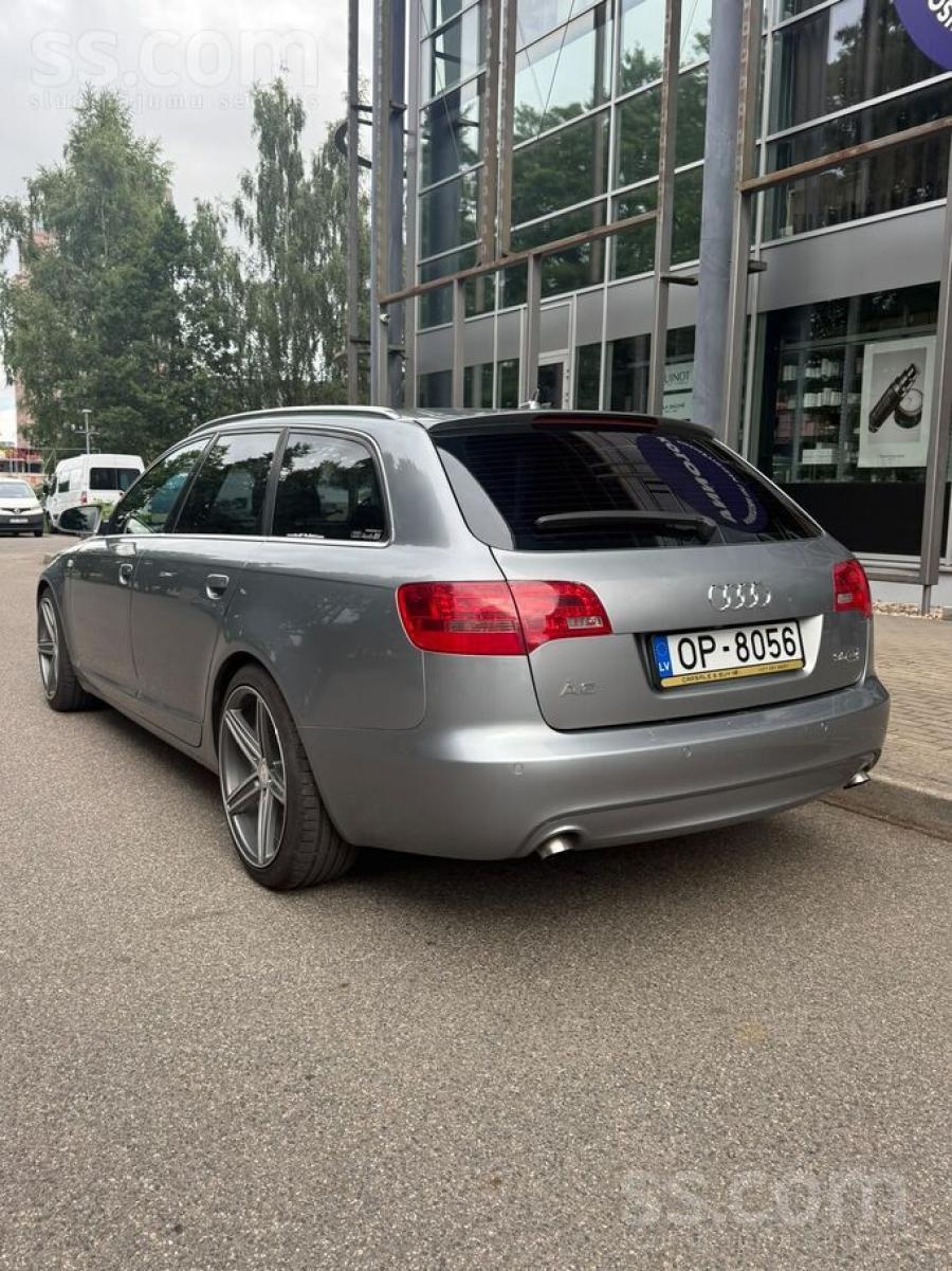 Grey Audi A6 2009 in Riga, with an engine capacity of 3.00 L and mileage of 0 thousand km for 4200 €, photo 4 on AUTOMOTO.COM.LV