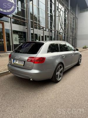 Grey Audi A6 2009 in Riga, with an engine capacity of 3.00 L and mileage of 0 thousand km for 4200 €, photo 5 on AUTOMOTO.COM.LV