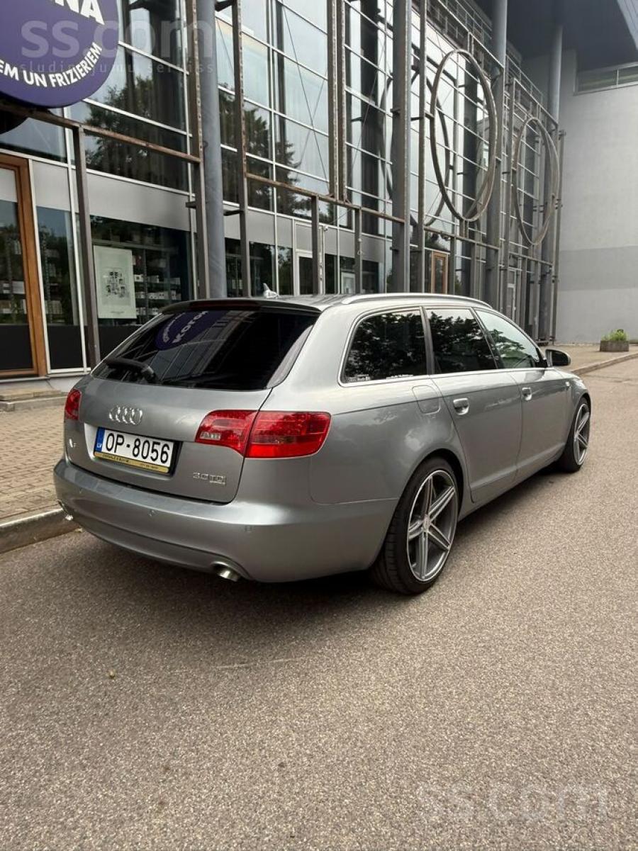 Grey Audi A6 2009 in Riga, with an engine capacity of 3.00 L and mileage of 0 thousand km for 4200 €, photo 5 on AUTOMOTO.COM.LV