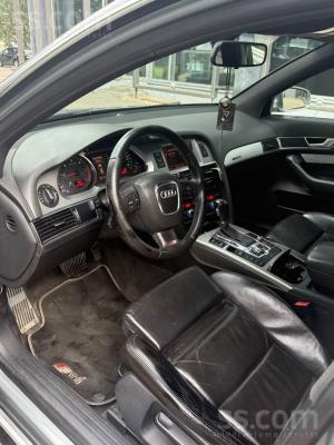 Grey Audi A6 2009 in Riga, with an engine capacity of 3.00 L and mileage of 0 thousand km for 4200 €, photo 6 on AUTOMOTO.COM.LV