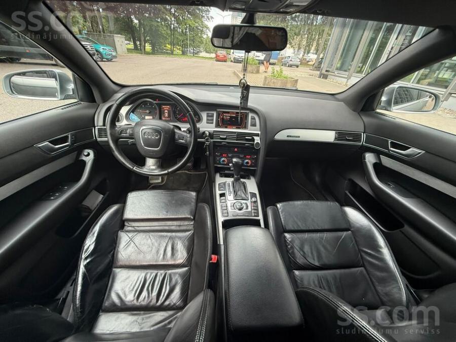 Grey Audi A6 2009 in Riga, with an engine capacity of 3.00 L and mileage of 0 thousand km for 4200 €, photo 10 on AUTOMOTO.COM.LV
