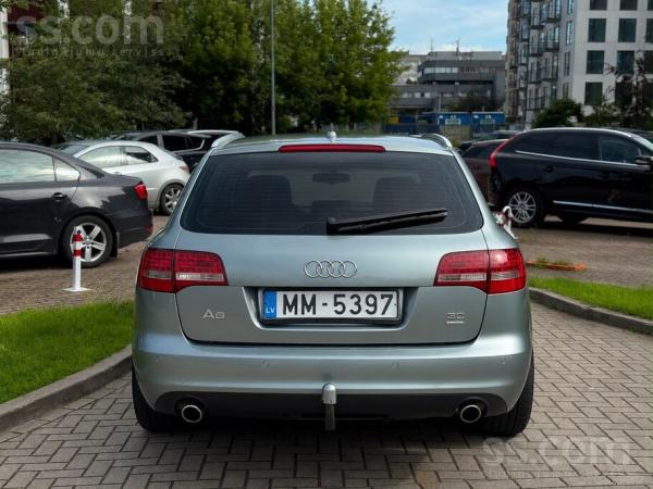 Pelēks Audi A6 2009 Rīga, ar dzinēja tilpumu 3.00 L un nobraukumu 352 tūkst. km par 4990 €, foto 3 vietnē AUTOMOTO.COM.LV