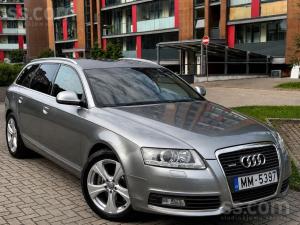 Pelēks Audi A6 2009 Rīga, ar dzinēja tilpumu 3.00 L un nobraukumu 352 tūkst. km par 4990 €, foto  vietnē AUTOMOTO.COM.LV