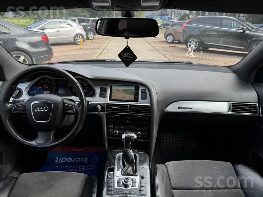 Grey Audi A6 2009 in Riga, with an engine capacity of 3.00 L and mileage of 352 thousand km for 4990 €, photo 5 on AUTOMOTO.COM.LV