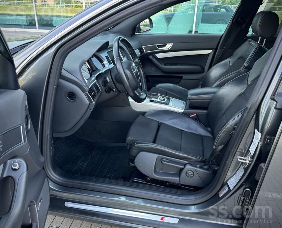 Pelēks Audi A6 2009 Rēzekne, ar dzinēja tilpumu 3.00 L un nobraukumu 282 tūkst. km par 6990 €, foto 14 vietnē AUTOMOTO.COM.LV