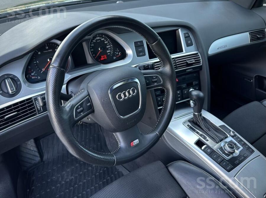 Pelēks Audi A6 2009 Rēzekne, ar dzinēja tilpumu 3.00 L un nobraukumu 282 tūkst. km par 6990 €, foto 16 vietnē AUTOMOTO.COM.LV
