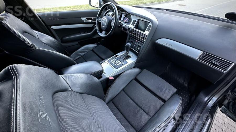 Pelēks Audi A6 2009 Rēzekne, ar dzinēja tilpumu 3.00 L un nobraukumu 282 tūkst. km par 6990 €, foto 17 vietnē AUTOMOTO.COM.LV