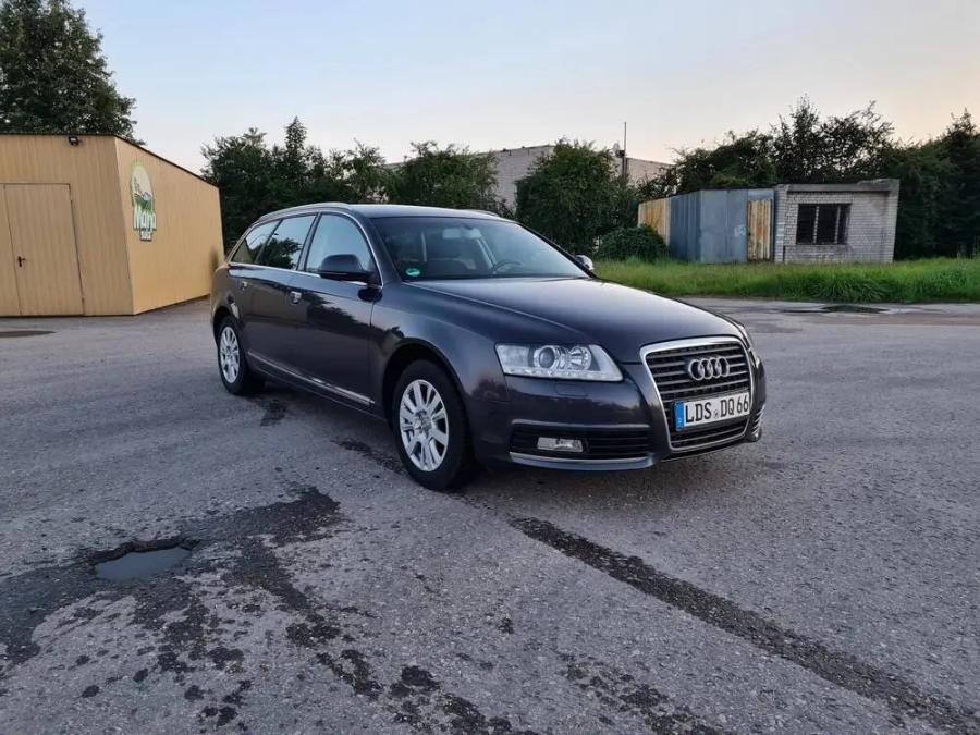 Grey Audi A6 2009 in Ogre, with an engine capacity of 2.00 L and mileage of 271 thousand km for 6550 €, photo 4 on AUTOMOTO.COM.LV