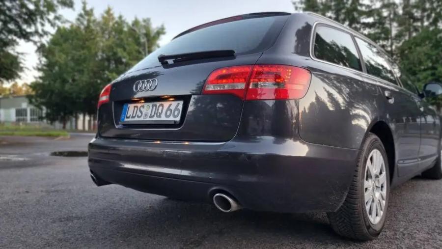 Grey Audi A6 2009 in Ogre, with an engine capacity of 2.00 L and mileage of 271 thousand km for 6550 €, photo 10 on AUTOMOTO.COM.LV