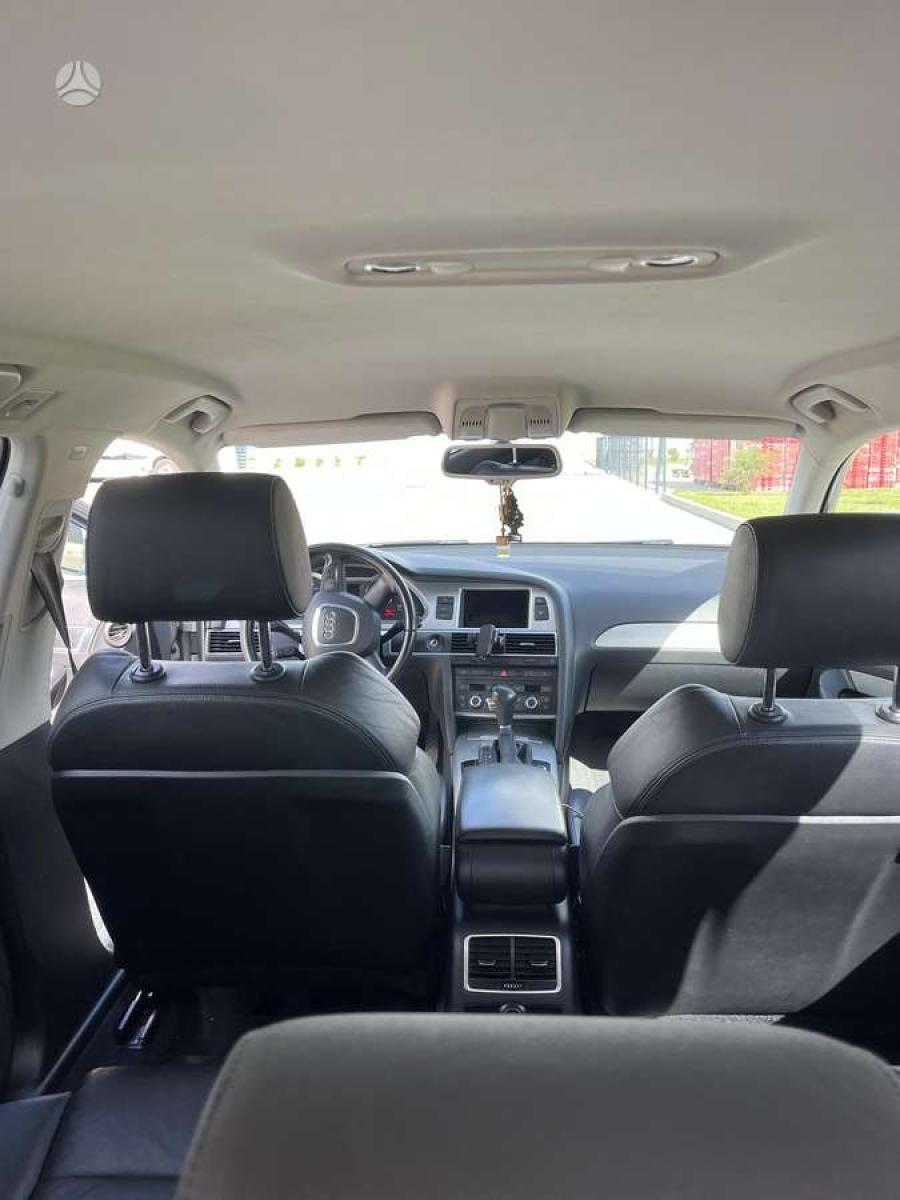 Pelēks Audi A6 2009 Kauņa, ar dzinēja tilpumu 2.70 L un nobraukumu 332 tūkst. km par 6200 €, foto 9 vietnē AUTOMOTO.COM.LV