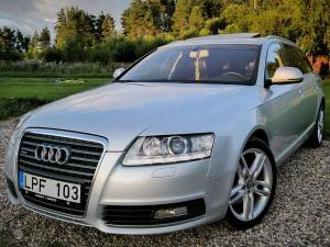 Pelēks Audi A6 2009 Trakai, ar dzinēja tilpumu 2.70 L un nobraukumu 369 tūkst. km par 4390 €, foto  vietnē AUTOMOTO.COM.LV