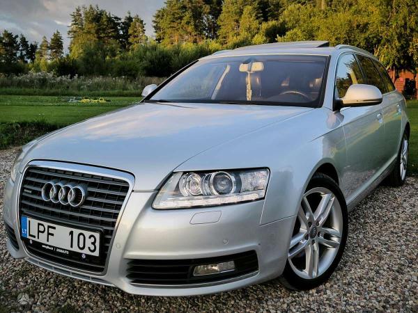 Серый Ауди А6 2009 в Тракай, объемом двигателя 2.70 л и пробегом 369 тыс. км за 4390 €, фото 5 на AUTOMOTO.COM.LV