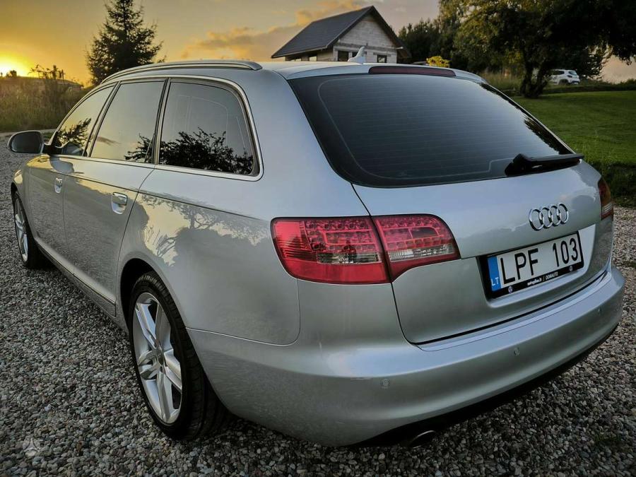 Pelēks Audi A6 2009 Trakai, ar dzinēja tilpumu 2.70 L un nobraukumu 369 tūkst. km par 4390 €, foto 7 vietnē AUTOMOTO.COM.LV