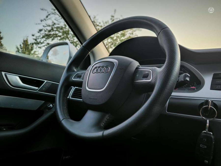 Pelēks Audi A6 2009 Trakai, ar dzinēja tilpumu 2.70 L un nobraukumu 369 tūkst. km par 4390 €, foto 25 vietnē AUTOMOTO.COM.LV