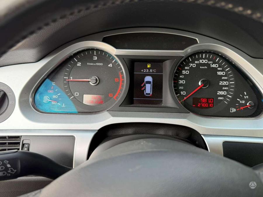 Pelēks Audi A6 2009 Ukmergė, ar dzinēja tilpumu 1.97 L un nobraukumu 270 tūkst. km par 4650 €, foto 13 vietnē AUTOMOTO.COM.LV