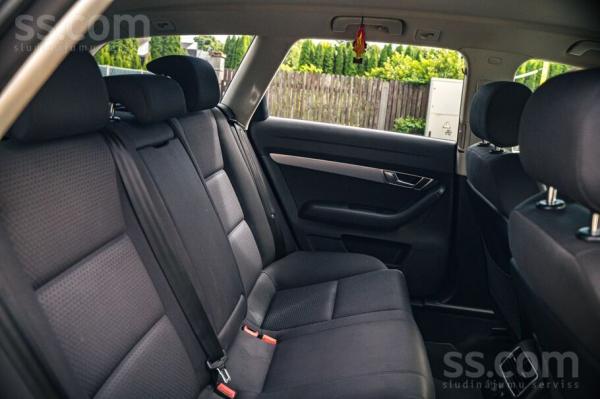 Grey Audi A6 2009 in Riga, with an engine capacity of 2.00 L and mileage of 0 thousand km for 3990 €, photo 10 on AUTOMOTO.COM.LV