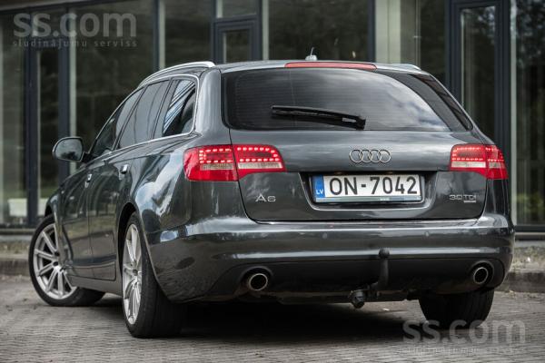 Pelēks Audi A6 2009 Tukums, ar dzinēja tilpumu 3.00 L un nobraukumu 346 tūkst. km par 6395 €, foto 3 vietnē AUTOMOTO.COM.LV