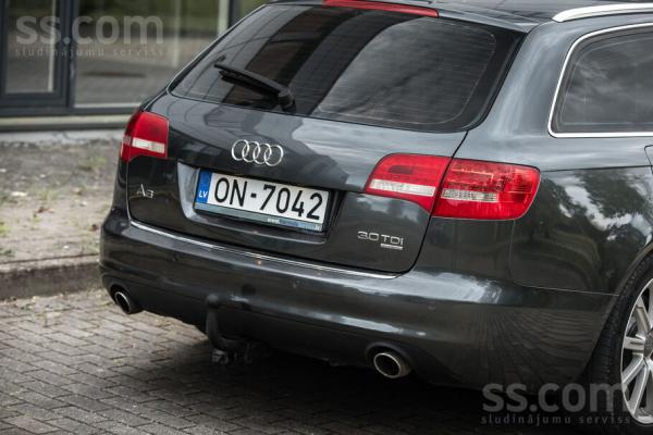 Pelēks Audi A6 2009 Tukums, ar dzinēja tilpumu 3.00 L un nobraukumu 346 tūkst. km par 6395 €, foto 10 vietnē AUTOMOTO.COM.LV