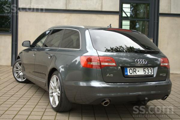 Pelēks Audi A6 2009 Tukums, ar dzinēja tilpumu 3.00 L un nobraukumu 320 tūkst. km par 6990 €, foto 3 vietnē AUTOMOTO.COM.LV