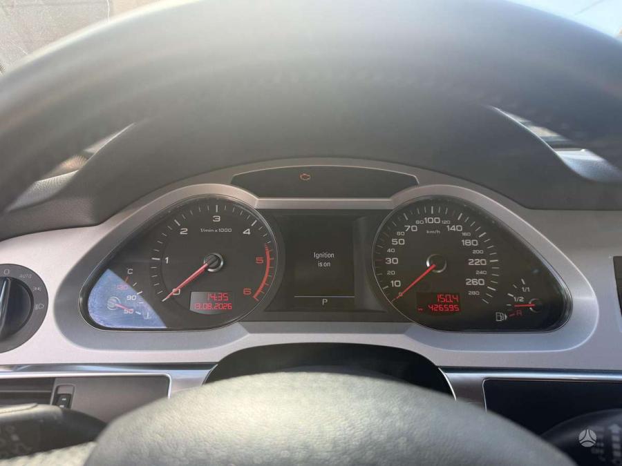Pelēks Audi A6 2009 Šilalė, ar dzinēja tilpumu 2.70 L un nobraukumu 427 tūkst. km par 2800 €, foto 7 vietnē AUTOMOTO.COM.LV