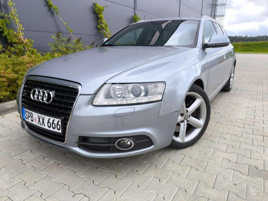 Pelēks Audi A6 2009 Viļņa, ar dzinēja tilpumu 2.97 L un nobraukumu 268 tūkst. km par 6800 €, foto 1 vietnē AUTOMOTO.COM.LV