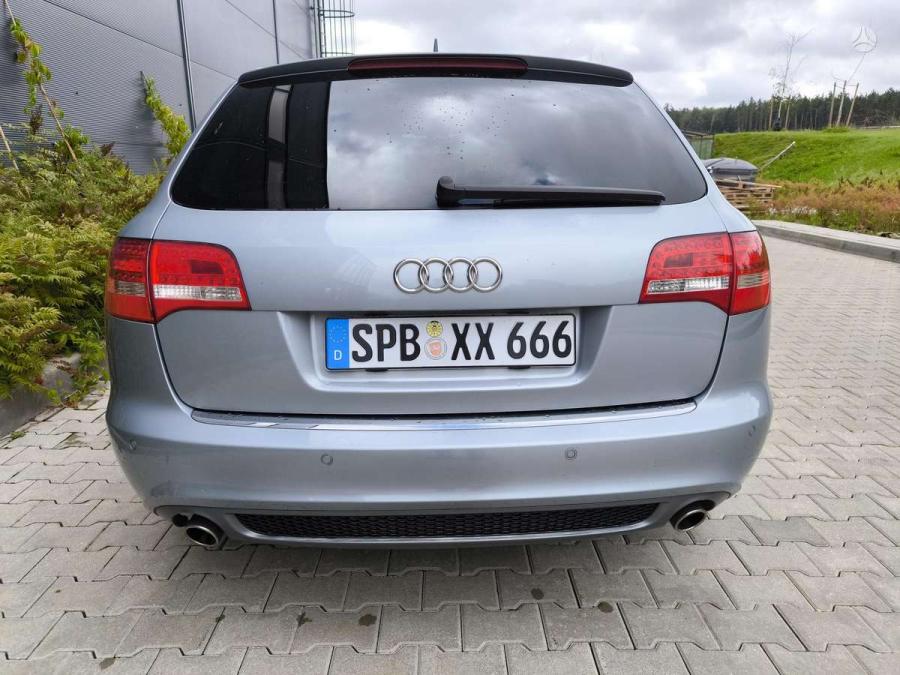 Pelēks Audi A6 2009 Viļņa, ar dzinēja tilpumu 2.97 L un nobraukumu 268 tūkst. km par 6800 €, foto 8 vietnē AUTOMOTO.COM.LV
